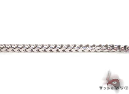 Gold Dipped Silver Franco Chain 30 Inches 2mm 12726