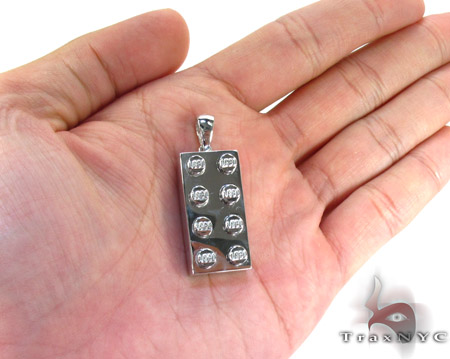 Gold Lego Pendant 26939