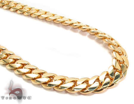 30 inch gold cuban link chain store