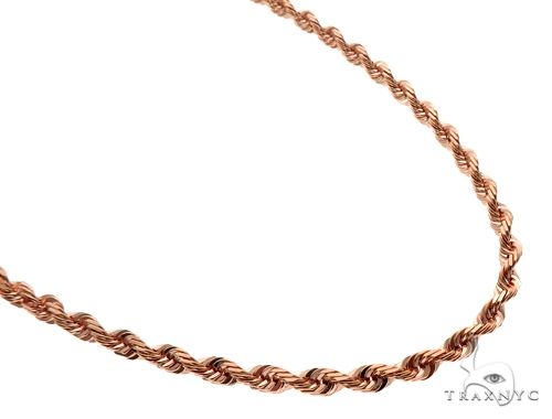 Rose gold rope chain 5mm store