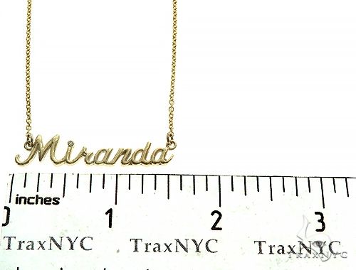 Custom Made Miranda Name Necklace 66136