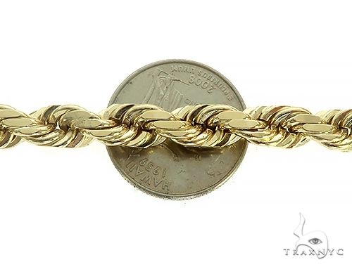 14k gold rope chain 24 inch 7mm store